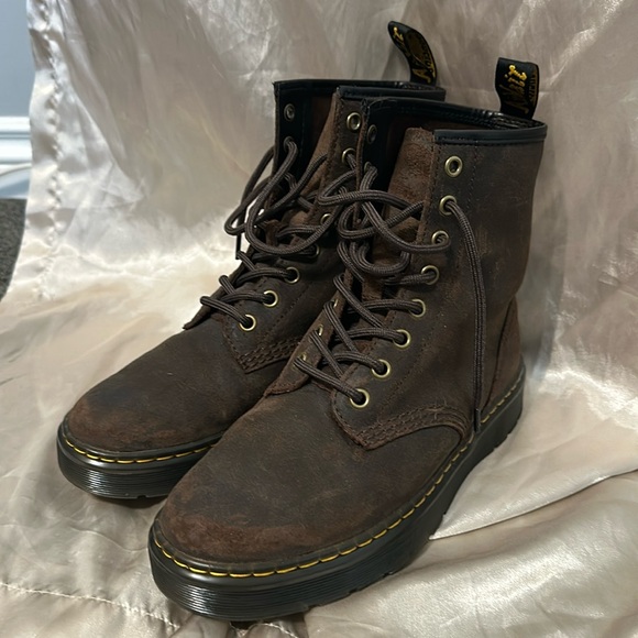 Dr. Martens | Shoes | Doc Martens Zavala Crazy Horse Dk Brown Leather ...